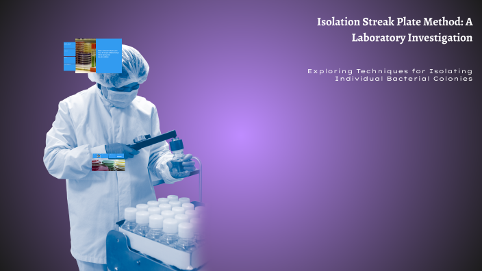 Isolation Streak Plate Method: A Laboratory Investigation by Anna ...