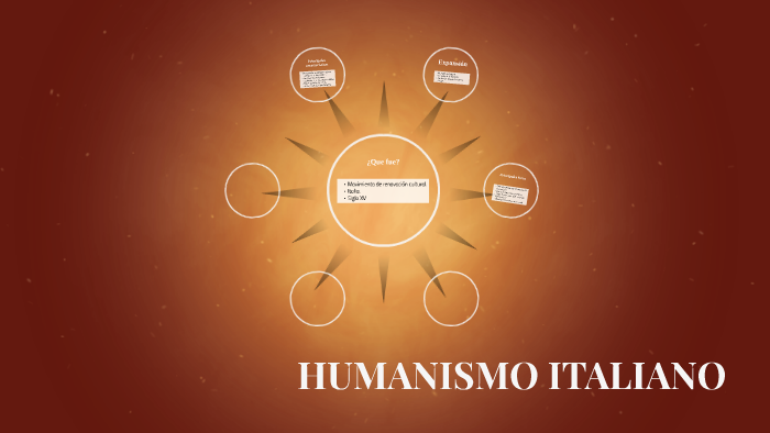HUMANISMO ITALIANO by Chiara Torriggiani on Prezi