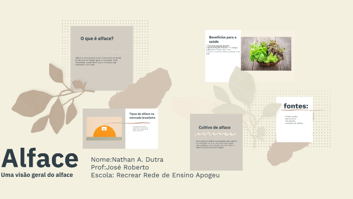 Alface by nathan dutra on Prezi