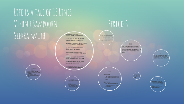 Life is a tale of 16 Lines by Sierra Smith on Prezi