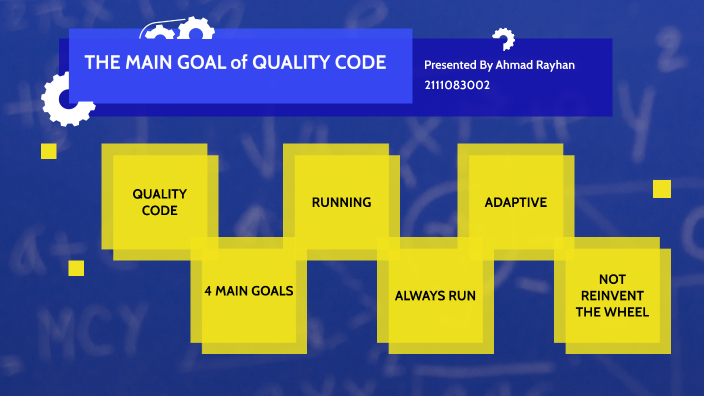 The Main Goal of Quality Code by Ahmad Rayhan on Prezi