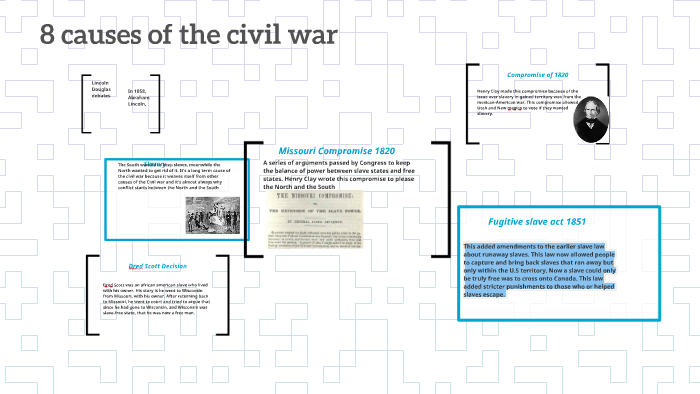 8 causes of the civil war by Kayla Guerrero on Prezi