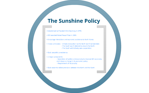 Sunshine Policy by agnes kim on Prezi