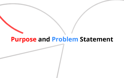 Purpose and Problem Statement by Amanda Otto on Prezi