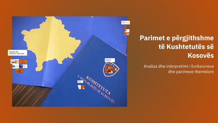 Parimet e përgjithshme të Kushtetutës së Kosovës by Mentor Morina on Prezi