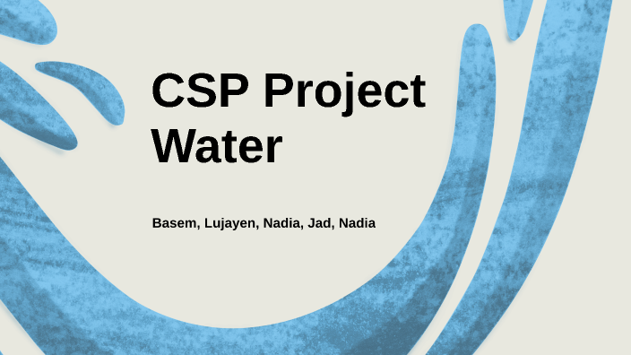 CSP Project by basem meri on Prezi