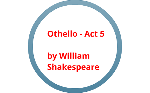 English - Othello Act 5 Summary & Analysis by Laura Dünzer on Prezi