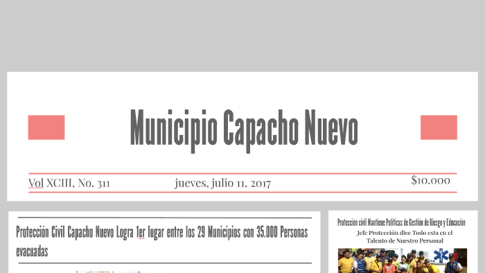 Municipio Capacho Nuevo by Luis Castrillon on Prezi