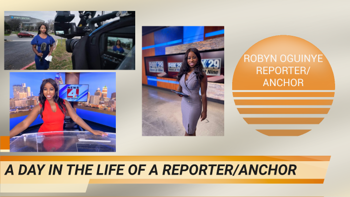 Robyn Oguinye - A Day in the Life of a Reporter/Anchor by Robyn Oguinye ...