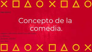 CONCEPTO DE LA COMEDIA by sofia Londoño Correa on Prezi Design