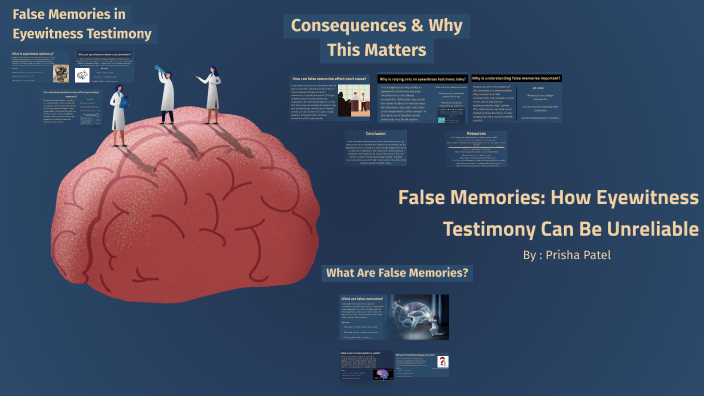 Exploring False Memories: A Psychological Perspective by Prisha ...