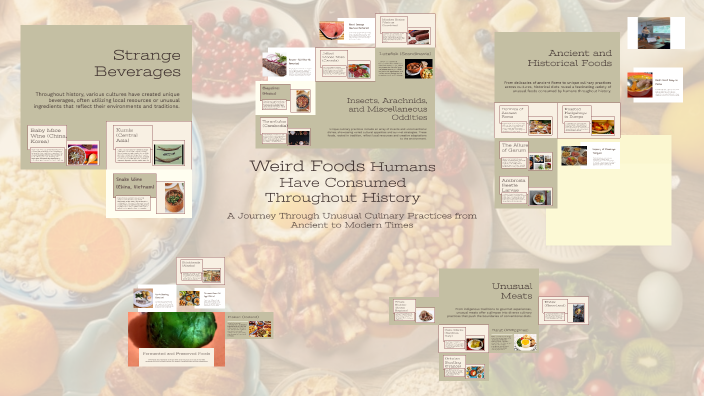 Weird Foods Humans Have Consumed Throughout History by zaria david on Prezi