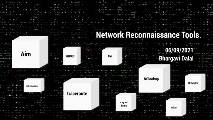 Lab - 5 Network Reconnaissance Tools. by bhargavi dalal on Prezi
