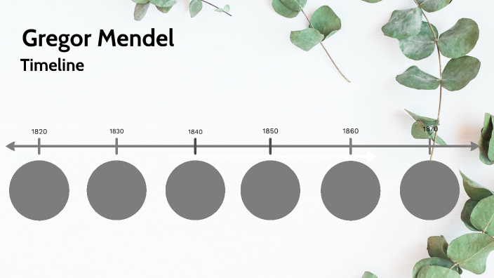 Gregors Mendel timeline by allan peña on Prezi