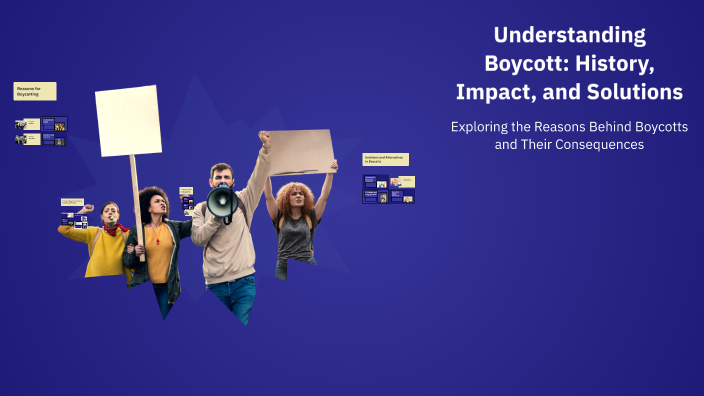 Understanding Boycott: History, Impact, and Solutions by yazan tabaa on ...