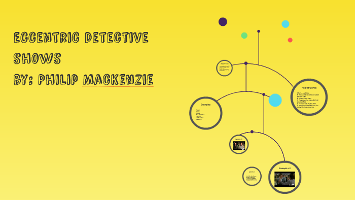 Detective shows with an eccentric Detective by on Prezi