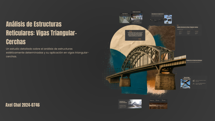 Análisis de Estructuras Reticulares: Vigas Triangular-Cerchas by Axel ...