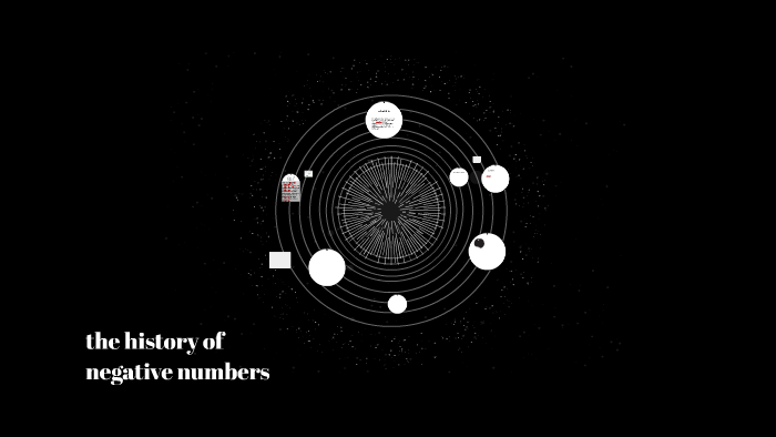 the history of negative numbers by treorlon davis on Prezi