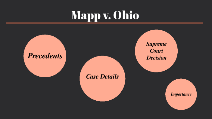 Mapp v. Ohio by DYLAN SERRANO on Prezi