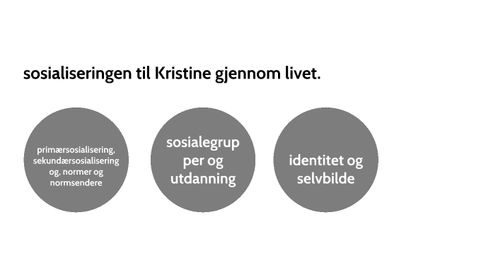 sosialisering gjennom hele livet til Kristine by Stine Gulsrud on Prezi sosialisering gjennom hele livet til Kristine by Stine Gulsrud on Prezi