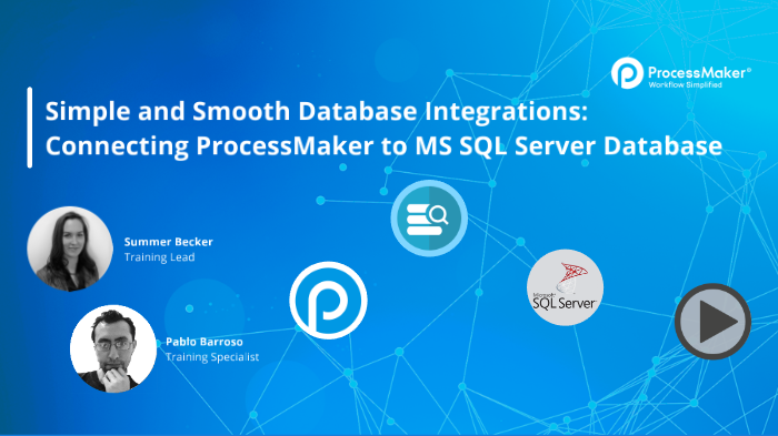 Simple and Smooth Database Integrations: ProcessMaker and Oracle by Summer Becker on Prezi
