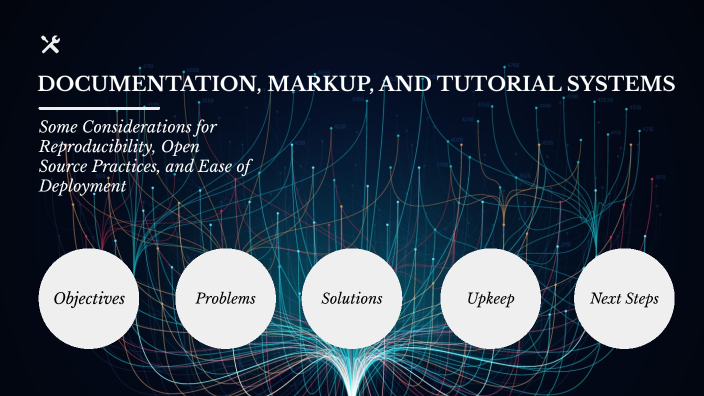 DOCUMENTATION + MARKUP SYSTEMS + REPRODUCIBILITY NOTES 2 by Quinn ...