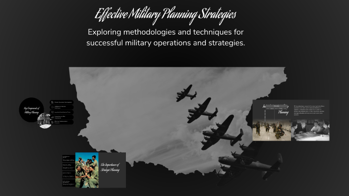 Effective Military Planning Strategies by Lea Ghanem on Prezi