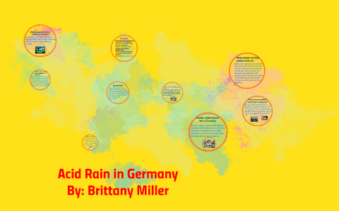 Acid Rain in Germany by brittany miller