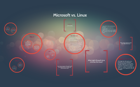 Microsoft vs. Linux by Audrey Dy on Prezi