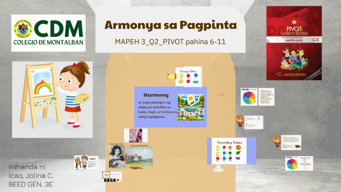 Armonya sa Pagpinta by ICAO JOLINA C. on Prezi
