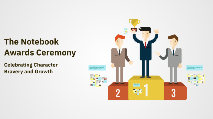 The Notebook Awards Ceremony by saphire stack on Prezi