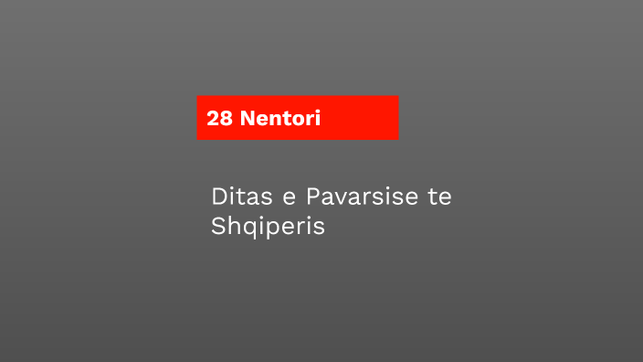 28 Nentori by 9 3 on Prezi