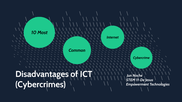 Disadvantages of ICT by Jun Noche on Prezi