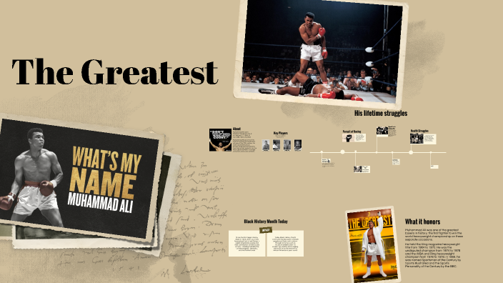 Muhammad Ali by George Michael on Prezi