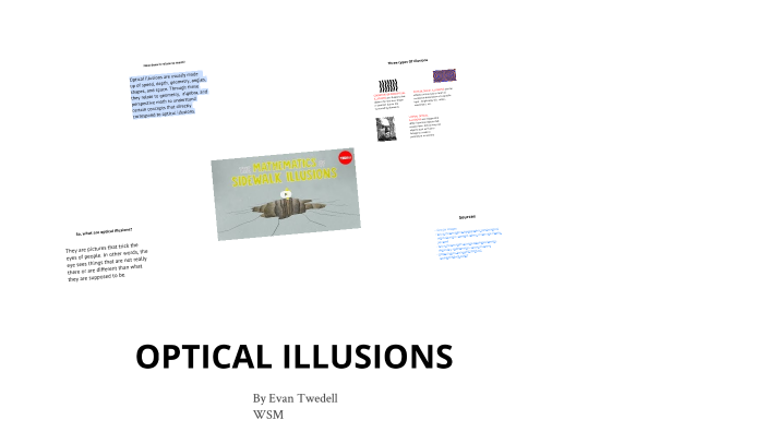Math & Optical Illusions by Evan Twedell on Prezi