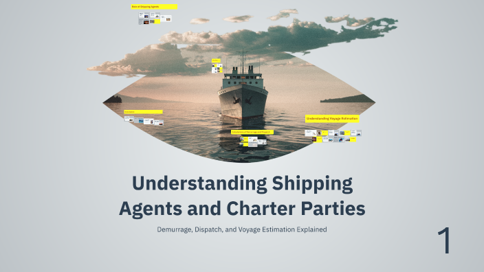 Understanding Shipping Agents and Charter Parties by Onur Karabulut on ...