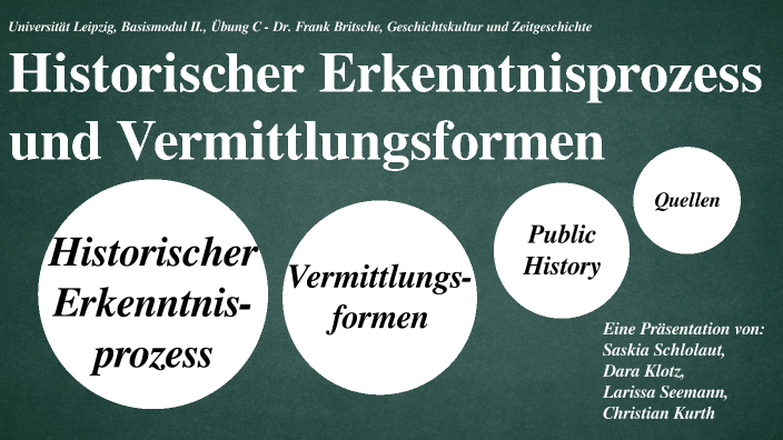 Historische Erkenntnisprozesse by Christian Kurth on Prezi
