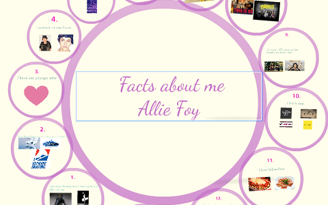 13 Facts About Me by Allie Foy on Prezi