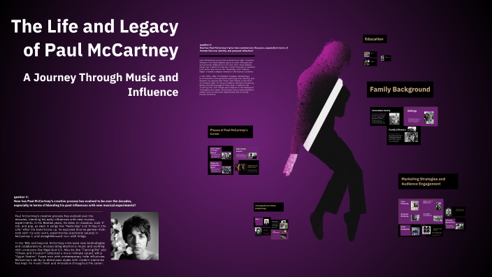 The Life and Legacy of Paul McCartney by michael tulloch on Prezi