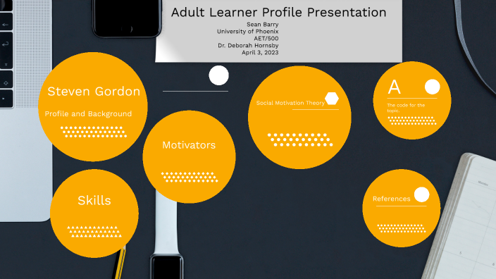 Adult Learner Profile Presentation by Sean Barry on Prezi