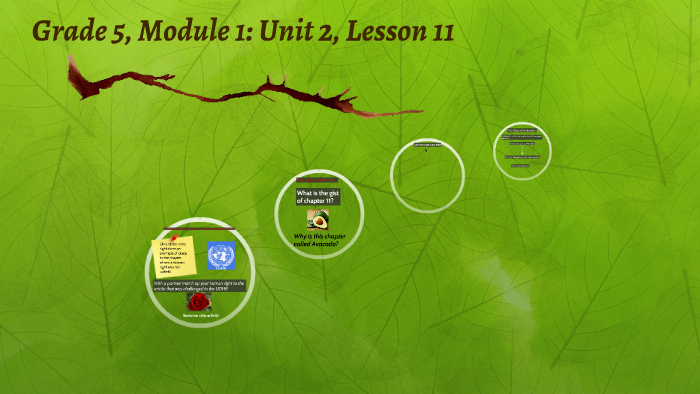 Grade 5, Module 1: Unit 2, Lesson 11 by John Pufky on Prezi