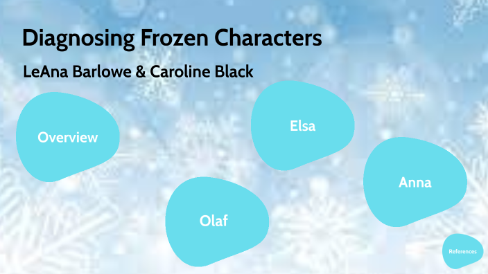Diagnosing Frozen Characters by LeAna Barlowe on Prezi