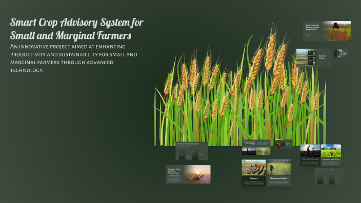 Smart Crop Advisory System for Small and Marginal Farmers by Akash ...