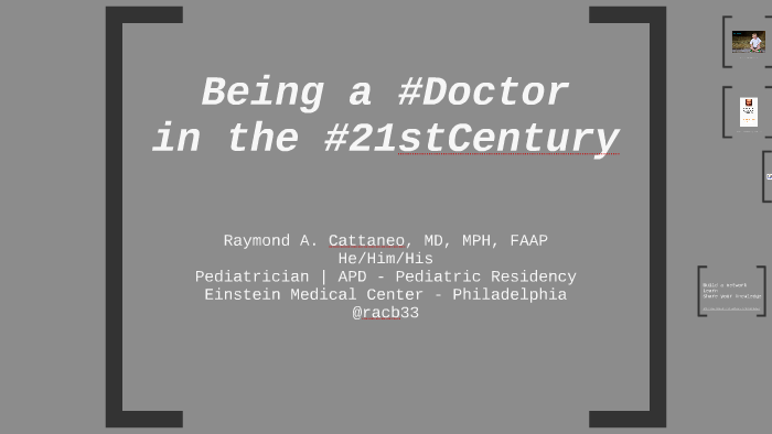 Being a Doctor by Raymond Cattaneo on Prezi