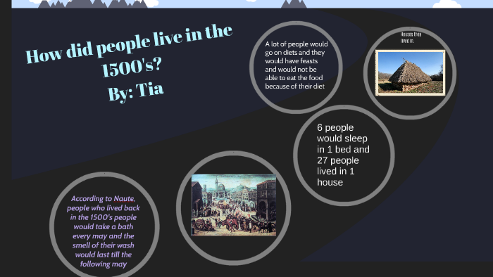 How did people live in the 1500's by Tia Page on Prezi
