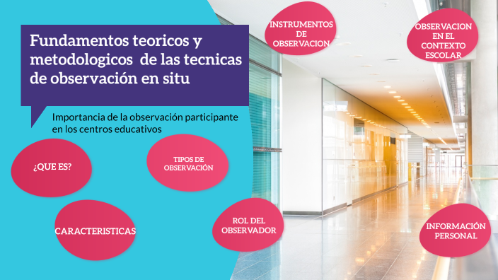 fundamentos teoricos y metodologicos de las tecnicas de observacion en ... fundamentos teoricos y metodologicos de las tecnicas de observacion en ...
