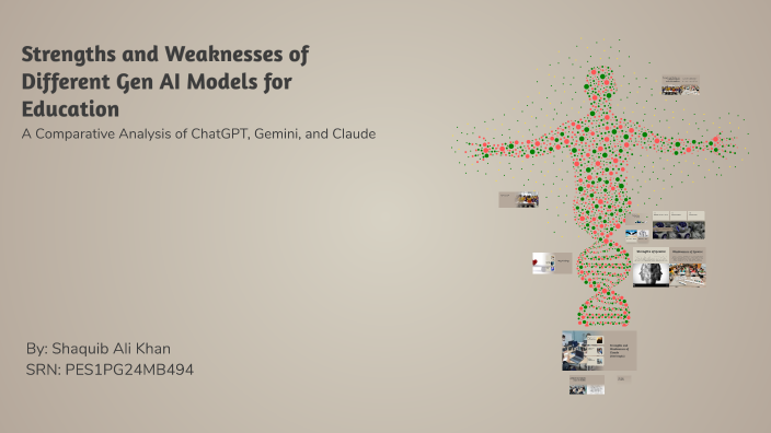 Strengths and Weaknesses of Different Gen AI Models for Education by ...