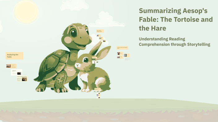 Summarizing Aesop's Fable: The Tortoise and the Hare by Tammy Wenhame ...