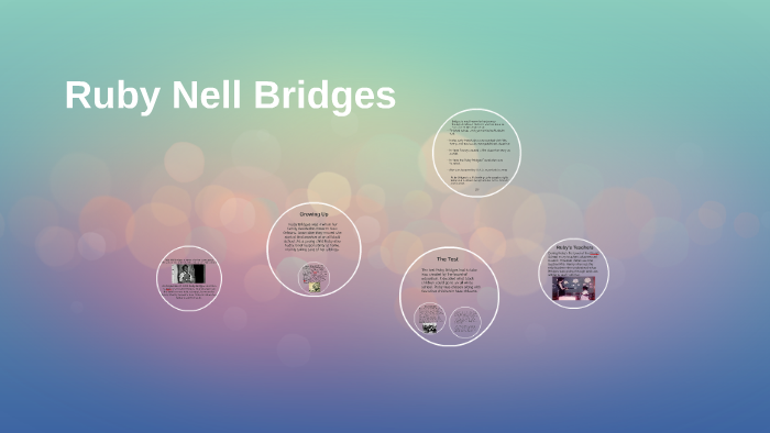 Ruby Nell Bridges by Adrienne Albro-Fisher on Prezi