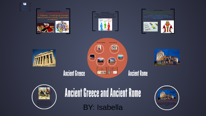 Ancient Greece and Ancient Rome by on Prezi